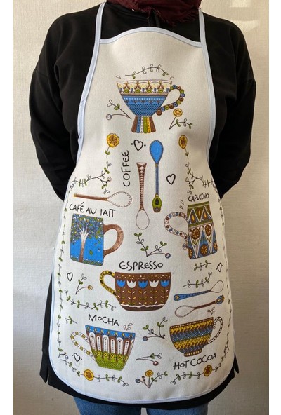 Öz-Pak Mutfak Önlüğü Alez Dijital Baskılı Önlük