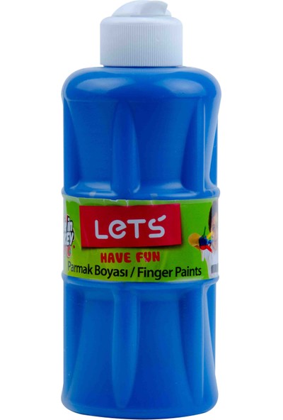 Let's Lets Parmak Boyası 250 ml Mavi / L-5606 Let's Lets Parmak Boyası 250 ml Mavi / L-5606