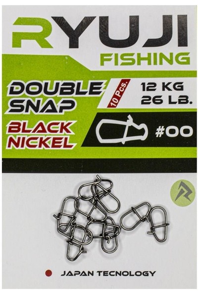 Ryuji Double 00 Snap Klips Ryuji Double 00 Snap Klips