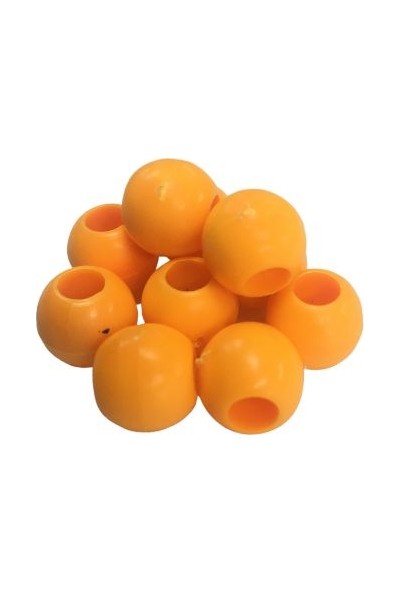 Powerex 10MM.GENIŞ Delikli Turuncu Sazan Boncuğu C6 Powerex 10MM.GENIŞ Delikli Turuncu Sazan Boncuğu C6