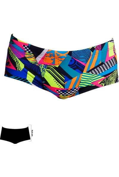 Funky Trunks Bel Air Beats (Classic) Erkek Antrenman Mayo Funky Trunks Bel Air Beats (Classic) Erkek Antrenman Mayo