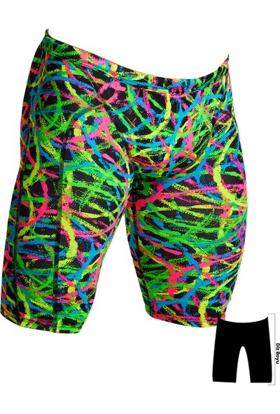 Funky Trunks Jam Burnouts Erkek Antrenman Mayo