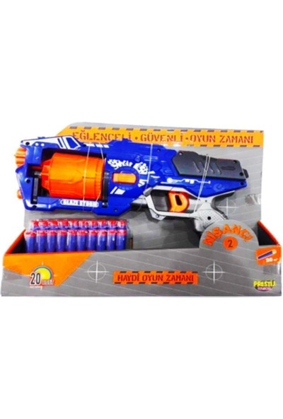 Stil Sünger Mermi Fırlatan Nişancı Oyuncak Blaze Storm Tabanca 20 Mermili Stil Sünger Mermi Fırlatan Nişancı Oyuncak Blaze Storm Tabanca 20 Mermili