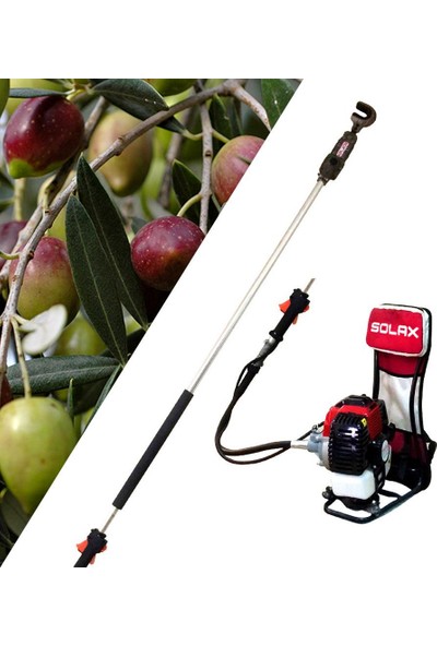 Solax BG520A Benzinli Motor SP900 Kancalı Zeytin Hasat Makinası Solax BG520A Benzinli Motor SP900 Kancalı Zeytin Hasat Makinası