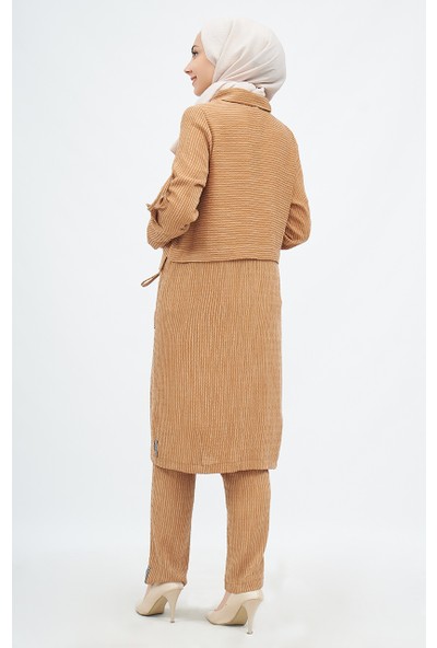 NAKİ & MASCARA Kap 22MY1112 Camel