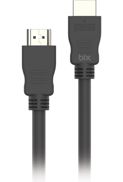 Bix NHD05 4K@60Hz HDMI 2.0 Ethernet 18 Gbps. Veri Aktarım Destekli 3D Ready Nikel Kaplama 5 Metre HDMI Kablo Bix NHD05 4K@60Hz HDMI 2.0 Ethernet 18 Gbps. Veri Aktarım Destekli 3D Ready Nikel Kaplama 5 Metre HDMI Kablo