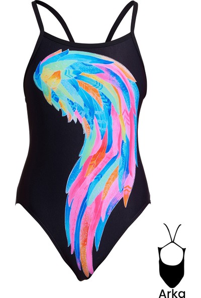 Funkita Ss Icarus Ink Kız Çocuk Antrenman Mayo Funkita Ss Icarus Ink Kız Çocuk Antrenman Mayo