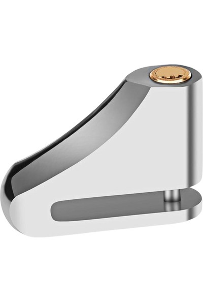 Motosiklet Disk Fren Kilidi Alaşımlı Çelik Bisikletler Disk Kilidi Motosiklet Gümüşüne Uyuyor
