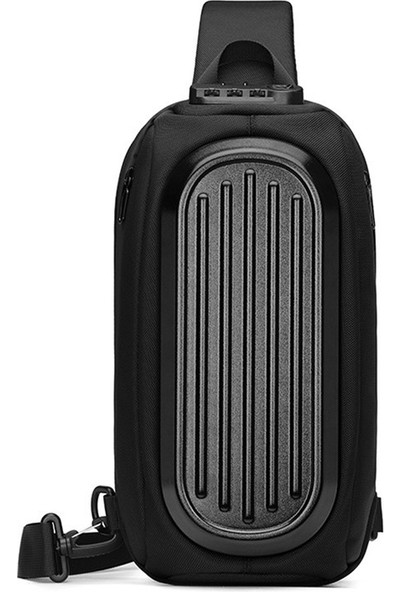 Swico Remado 35X17X13CM Erkek Su Geçirmez Omuz Çantası - Siyah (Yurt Dışından) Swico Remado 35X17X13CM Erkek Su Geçirmez Omuz Çantası - Siyah (Yurt Dışından)