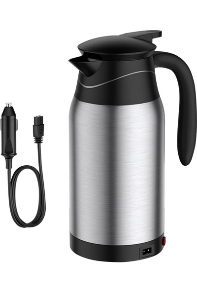 Araba Su Isıtıcısı Kazan Seyahat 12V 24V 1000ML Çay Içme Sütü Araba Su Isıtıcısı Kazan Seyahat 12V 24V 1000ML Çay Içme Sütü