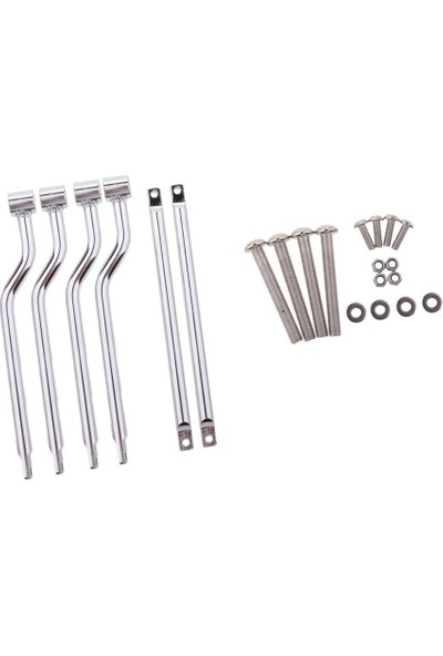 Yamaha Honda Kawasaki Suzuki Için Çelik Saddlebag Destek Kruvazör Barları Kiti Yamaha Honda Kawasaki Suzuki Için Çelik Saddlebag Destek Kruvazör Barları Kiti