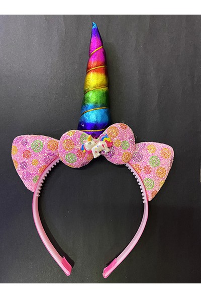 Daha Yok Mu Rengarenk Boynuzlu At Figürlü Çocuk Unicorn Tacı 17X27 cm Daha Yok Mu Rengarenk Boynuzlu At Figürlü Çocuk Unicorn Tacı 17X27 cm