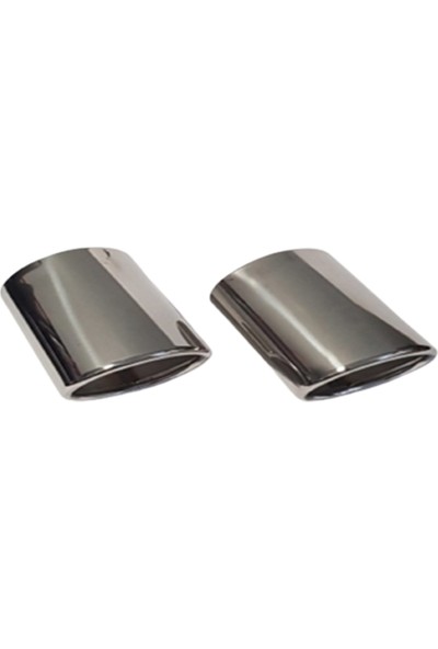 Egzoz Burada Honda Civic Orj Geçmeli Krom Paslanmaz Egzoz Başlıkları Takım