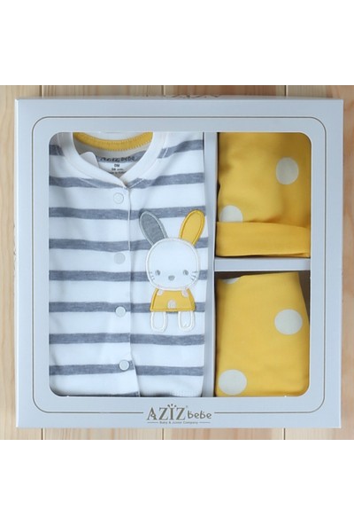 Nsl Stil Beyaz 5'li Kız Bebek Hastane Çıkışı