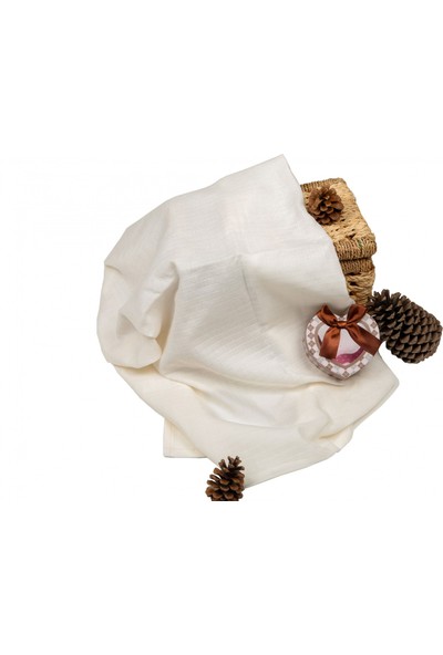 Sema Baby Çok Amaçlı Müslin Örtü 100X80 cm - Ekru 8682476853148