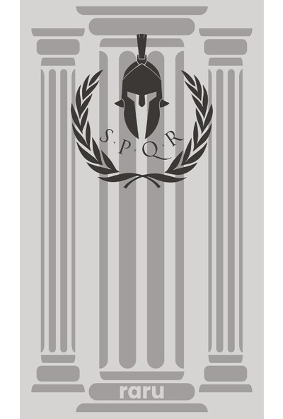 S.p.q.r Havlu Galea Gri
