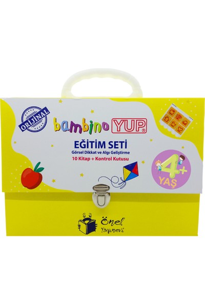 +4 Yaş Bambino Yup Eğitim Seti Görsel Dikkat ve Algı Geliştirme (Önel Yayıncılık) +4 Yaş Bambino Yup Eğitim Seti Görsel Dikkat ve Algı Geliştirme (Önel Yayıncılık)