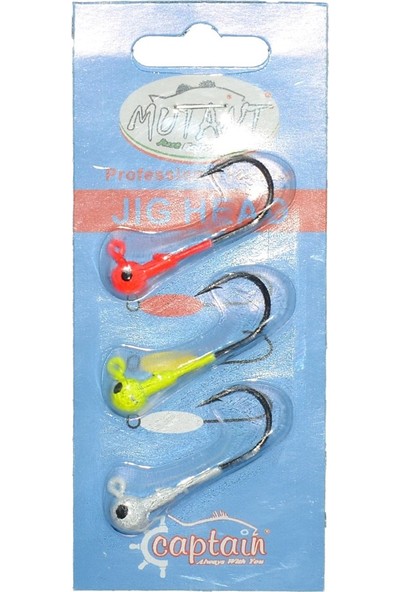 Mutant Jig Head Pukka 3'lü Mix Set