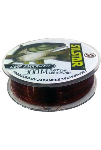 Silstar 1170 Carp Knock Out 300MT Monofilament Misina Kahverengi Silstar 1170 Carp Knock Out 300MT Monofilament Misina Kahverengi