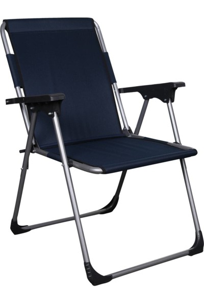 Flora Nature Katlanır Kamp Sandalyesi (Lacivert)
