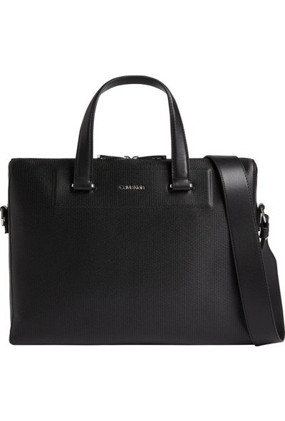 Calvin Klein Polyester Siyah Erkek Laptop Çantası Mınımalısm Slım Laptop B. Calvin Klein Polyester Siyah Erkek Laptop Çantası Mınımalısm Slım Laptop B.