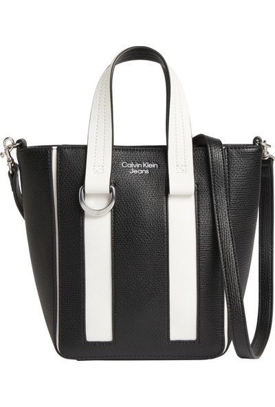 Calvin Klein Poliüretan Siyah Kadın Omuz Çantası K60K60978401R