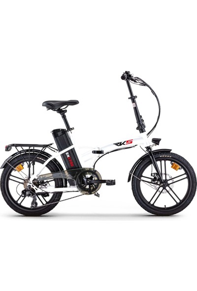 Rks Bn5 Pro Pedal Destekli Elektrikli Bisiklet (Beyaz) Rks Bn5 Pro Pedal Destekli Elektrikli Bisiklet (Beyaz)