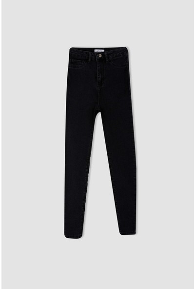 DeFacto Super Skinny Fit Yüksek Bel Jean PANTOLON Y2909AZ22AU