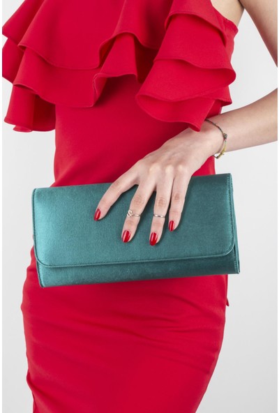 Lal Shoes & Bags Kadın Saten Abiye Büyük Boy