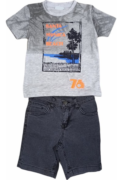 Alg Erkek Çocuk Tişört Şort Takımı