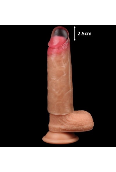 Joytoy Şeffaf Silikon 2.5cm Uzatmalı Penis Kılıfı Esnek Penis Sleeve Joytoy Şeffaf Silikon 2.5cm Uzatmalı Penis Kılıfı Esnek Penis Sleeve