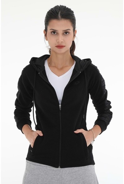 Lotto Speed Sweat Fz Hd Ft W - Siyah - M