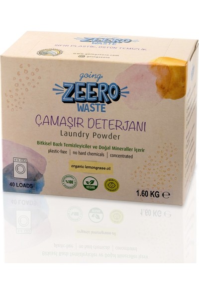 Zeero Doğal Konsantre Çamaşır Deterjanı 40 Yıkama Organik Limonotlu Zeero Doğal Konsantre Çamaşır Deterjanı 40 Yıkama Organik Limonotlu