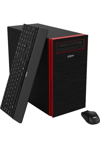 Exper Pc Dıamond DEX100 Fg I5 10400F-8GB-240GB Ssd-2gb GT710-W10 Exper Pc Dıamond DEX100 Fg I5 10400F-8GB-240GB Ssd-2gb GT710-W10