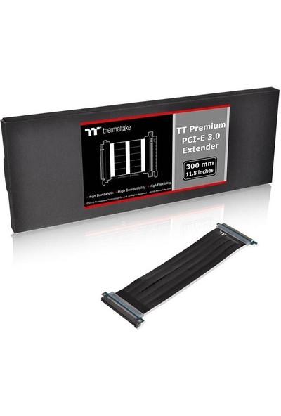 Thermaltake Pcı-E 3.0 X16 300MM Riser Kablo AC-045-CN1OTN-C1 Thermaltake Pcı-E 3.0 X16 300MM Riser Kablo AC-045-CN1OTN-C1