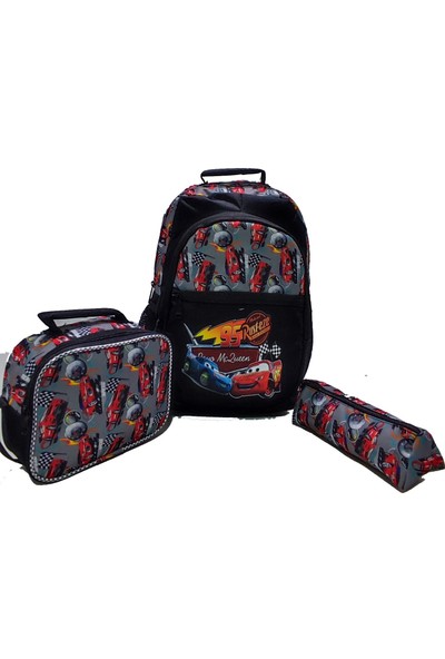 New Bags Şimşek Sırt Ilkokul Çantası-3'lü Set