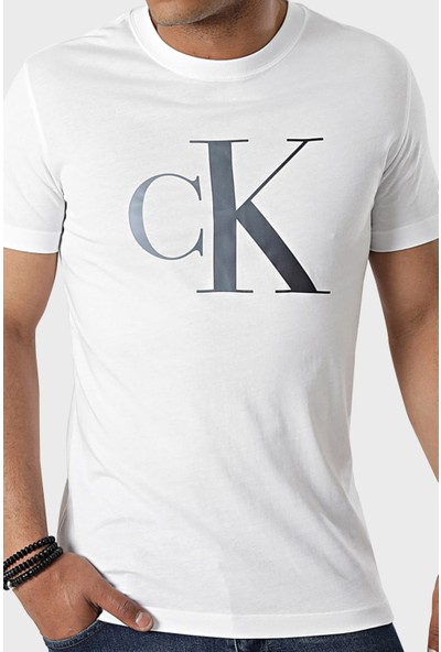 Calvin Klein Pamuklu Slim Fit Bisiklet Yaka T Shirt Erkek T Shirt J30J321546 Yaf Calvin Klein Pamuklu Slim Fit Bisiklet Yaka T Shirt Erkek T Shirt J30J321546 Yaf