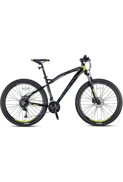 Kron Xc 300 - 27.5inç Mtb - 17 - 27 Vites - Hidrolik Diks Firen - Mat Siyah-Neon Sarı/füme Kron Xc 300 - 27.5inç Mtb - 17 - 27 Vites - Hidrolik Diks Firen - Mat Siyah-Neon Sarı/füme