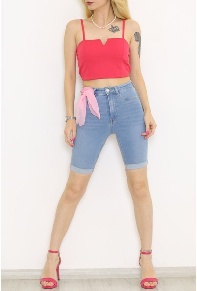 Kot Şort Açıkmavi3 - 2466.1590.