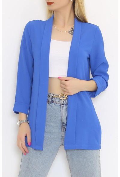 Krep Ceket Saks - 4135.222.