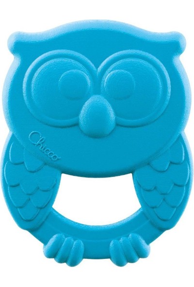 Chicco Owly Diş Kaşıyıcı 3-18 Ay - Mavi