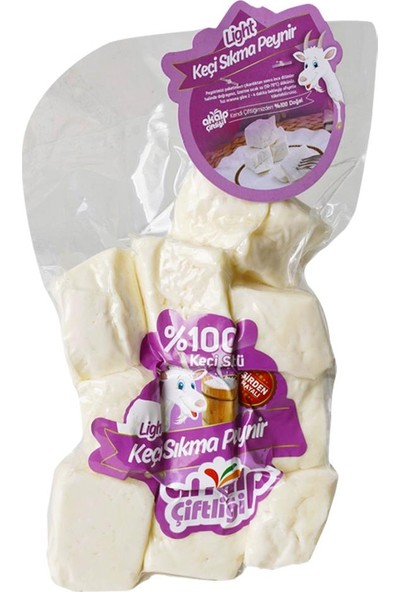Akalp Yarım Yağlı Keçi Sıkma Peyniri 500 gr