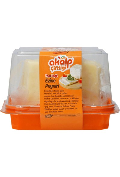 Akalp Tam Yağlı Ezine Peyniri 500 gr