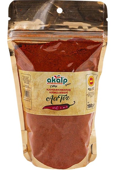 Akalp Tatlı Toz Kırmızı Biber (190 Gr) Akalp Tatlı Toz Kırmızı Biber (190 Gr)