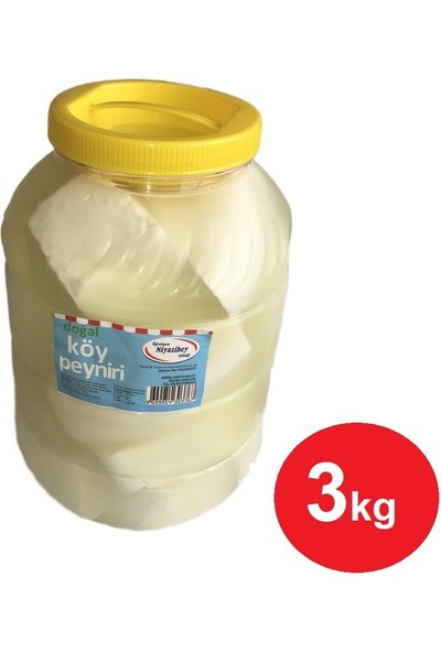 Niyazibey Çiftliği Doğal Salamura Köy Peyniri 3 kg