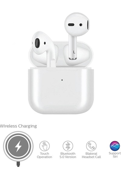 Air 5s Ios ve Android Uyumlu Bluetooth Kulaklık Silikon Kılıf Hediyeli Trm AIR5S Cepaystore Air 5s Ios ve Android Uyumlu Bluetooth Kulaklık Silikon Kılıf Hediyeli Trm AIR5S Cepaystore