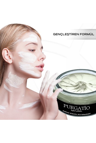 Purgatio Natural Detox Kaolin Kil Maskesi Purgatio Natural Detox Kaolin Kil Maskesi