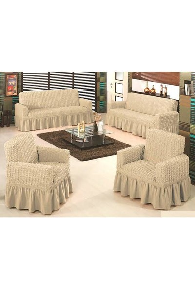 Denizli Pazarı Koltuk Örtüsü 3+3+1+1