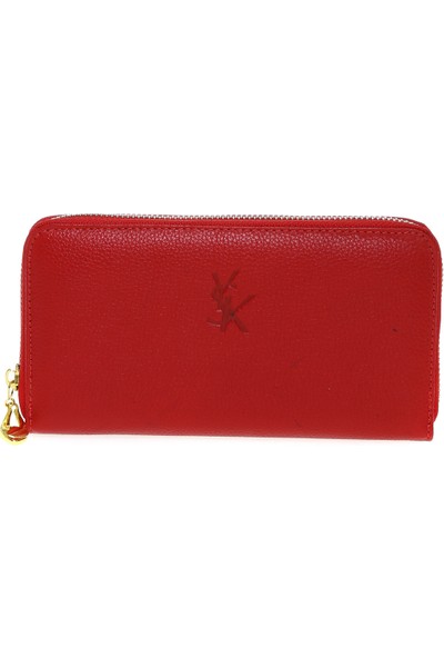 Ysk Kırmızı Kadın Cüzdan 001