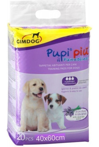 Gimdog Çiş Pedi Lavantalı 40X60 cm 20 Adet Gimdog Çiş Pedi Lavantalı 40X60 cm 20 Adet